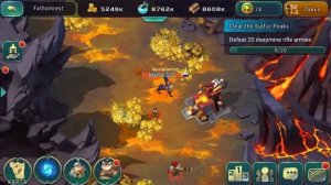 Открытие области Sulfur Peaks Art of Conquest: Тёмный горизонт