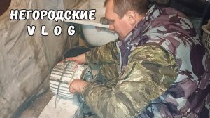 Последствие морозов. Трава для НУТРИЙ: рву под дождём. Ремонт "шайтан-машины". 13.05.25