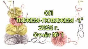 СП "ВЯЖЕМ-ПОВЯЖЕМ-1 //2025 год//Очет № 1
