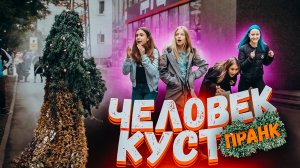 ЧЕЛОВЕК КУСТ ПУГАЕТ ЛЮДЕЙ / приколы на улице