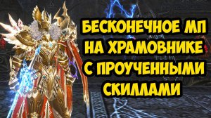 БЕСКОНЕЧНОЕ МП на храмовнике БЕЗ ДОНАТА с ПРОУЧЕННЫМИ СКИЛЛАМИ в Lineage 2 Project Wolf.