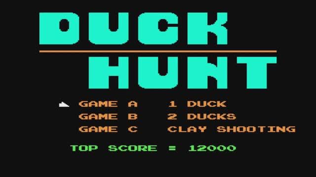Duck Hunt. NES. Прохождение без комментариев