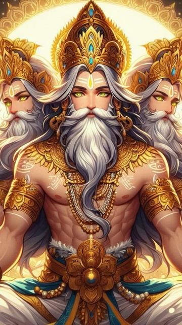 Йога Яджнявалкьи. Мудрец пришёл к Брахме спросить, как достичь мокши - освобождения