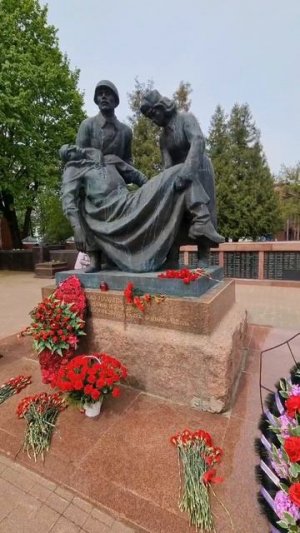 Памятник героям Советского союза, которые освободили подмосковный Клин