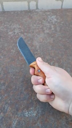 Нож " малыш" из полотна от косы ))