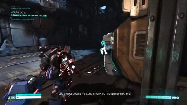 прохождение игры transformers fall of Cybertron ч.2 - Метроплекс