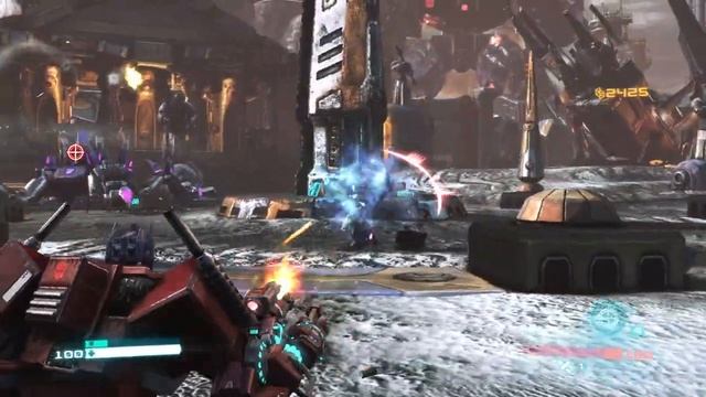 прохождение игры transformers fall of Cybertron ч.3 - убили Мегатрона