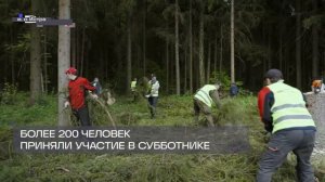 На «Аллее Славы» муниципального округа Истра провели субботник!