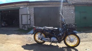 HONDA SUPER CUB AA04  ПЕРВЫЙ ВЫЕЗД май 2025