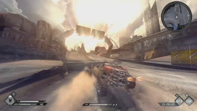 Rage Walkthrough [1440p] (Ultra Nightmare, All Collectibles) part 7 WELLSPRING SPEEDWAY