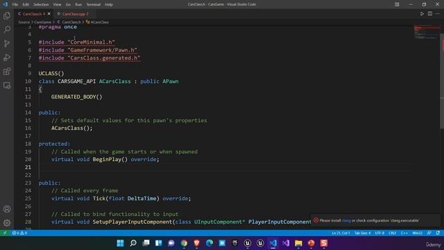 24. C++ and Unreal Engine- 5 - Project