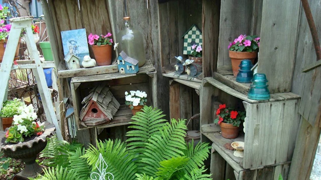Садовый хлам в пользу: что сделать из старых инструментов