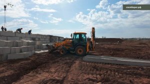 Ход строительства ЖК «Свой берег» г. Уфа - апрель 2025