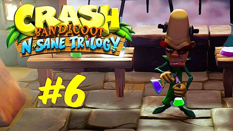 Доктор Нитрус Брио! - Crash Bandicoot N. Sane Trilogy Прохождение #6