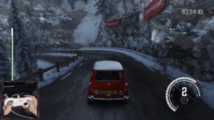 DiRT Rally (Gamepad Thrustmaster) - Mini Cooper | Монако. Спецучасток #2.