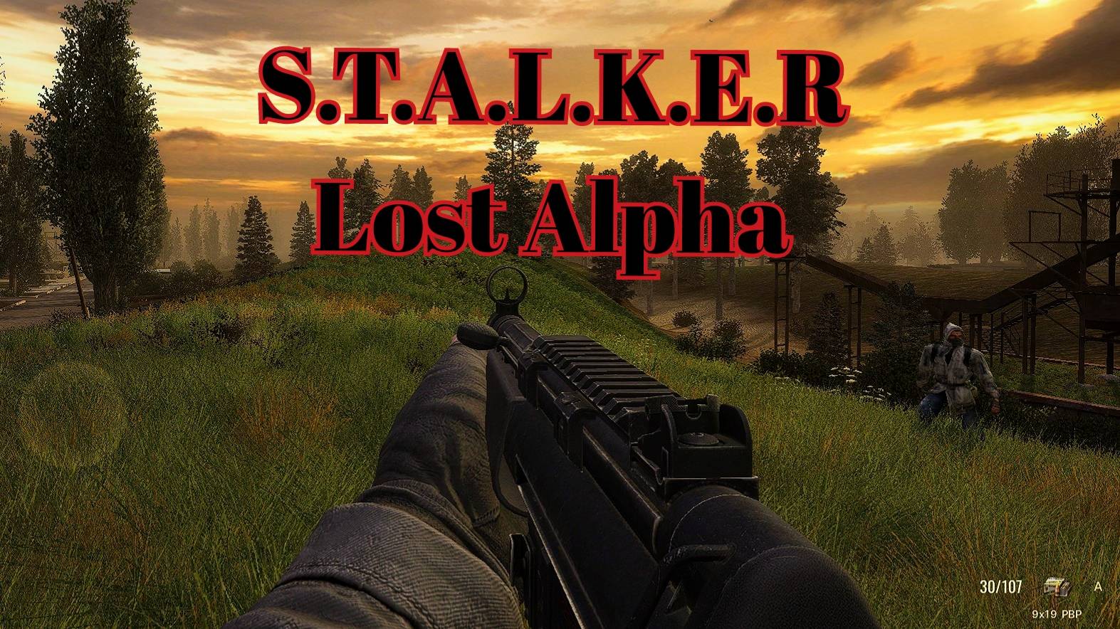 Сталкер Lost Alpha Enhanced Edition v1.2.2 Убить лидера бандитов в темной долине