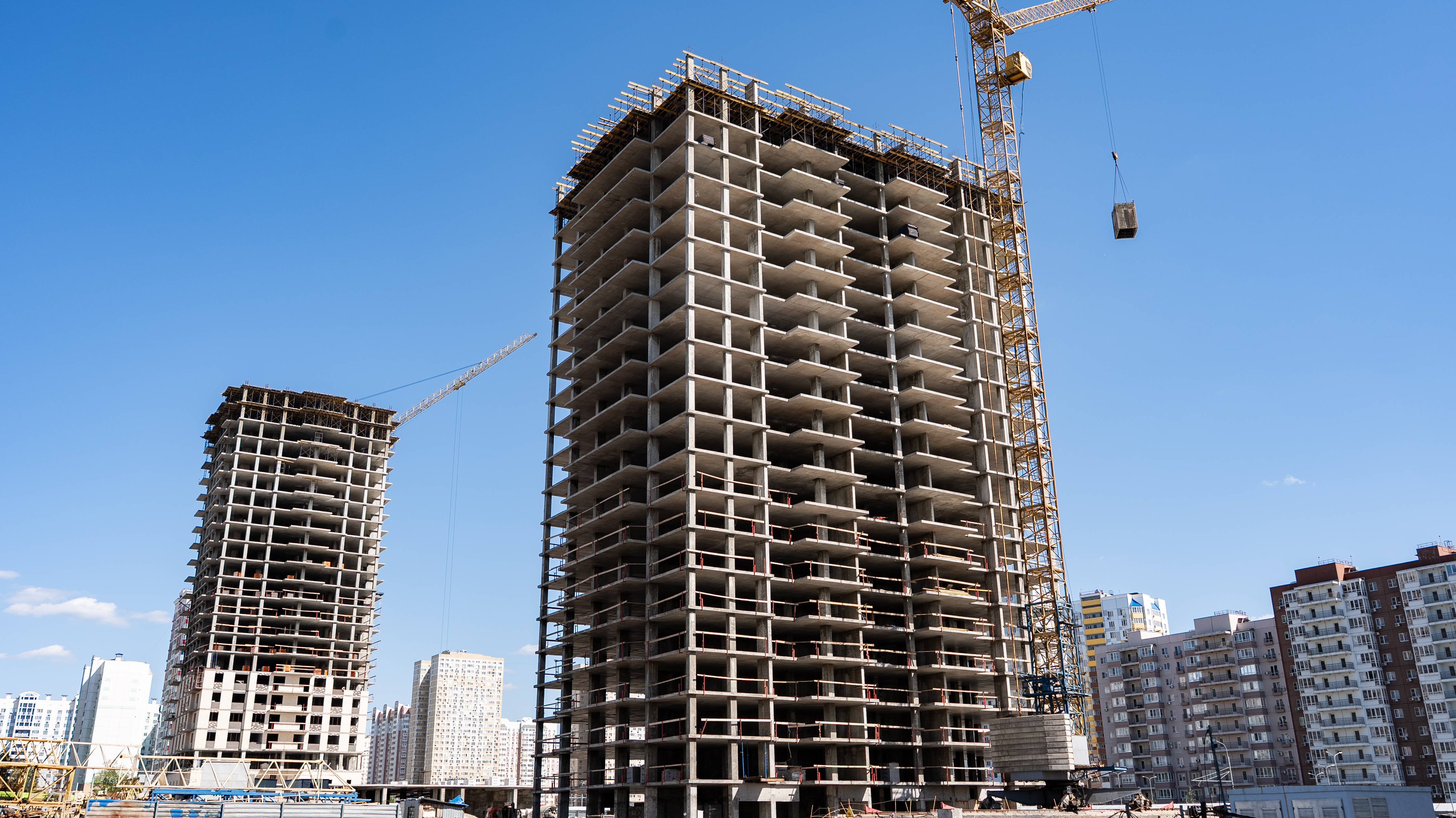 Жилой парк «Сокольники» – ход строительства, апрель 2025