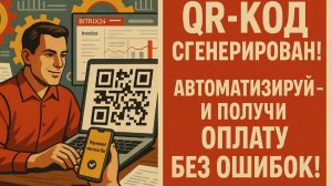 Мгновенный QR-счет для физических и юридических лиц с назначением платежа в Битрикс24.CRM