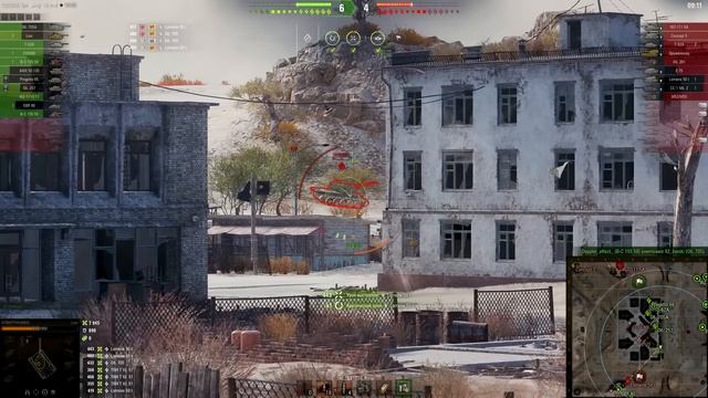 [Fermani wot] * Lion 12800 Урона есть! Когда учился у танкового профессионала!