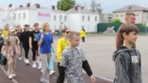 Заключительный день проекта "Семейная спортивная суббота" СОШ №1