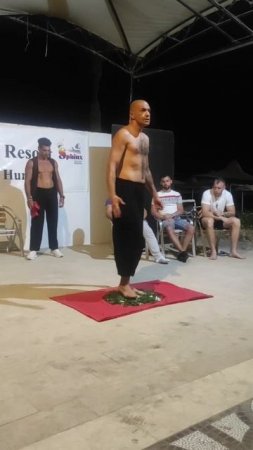 Факир-шоу в отеле Sphinx Aqua Park Beach Resort 4* в Хургаде (Египет)