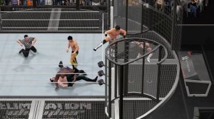 WWE 2k16 Elimination Chamber первый тур тринадцатый утешительный б