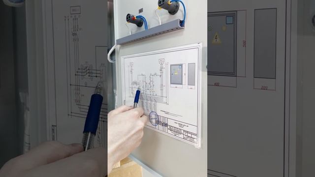 АВР 40А ABB с распределительной группой