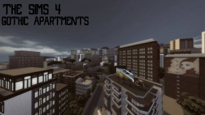 THE SIMS 4|GOTHIC APARTMENTS