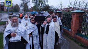 Фрагмент погребального крестного хода