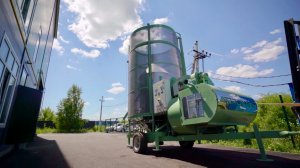 MADE IN RUSSIA / МОБИЛЬНАЯ ЗЕРНОСУШИЛКА M20 \ Сельхоз Парк