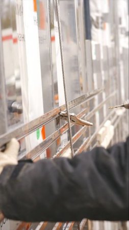 Установка вентилируемого фасада «НФС ЛСР-плитка» в петербургском ЖК «ЛСР. Большая Охта»