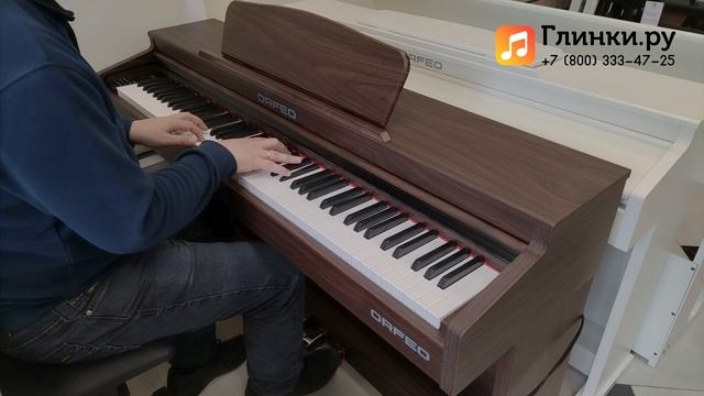 Новое пианино Orfeo E-9. Звучание тембра фортепиано.