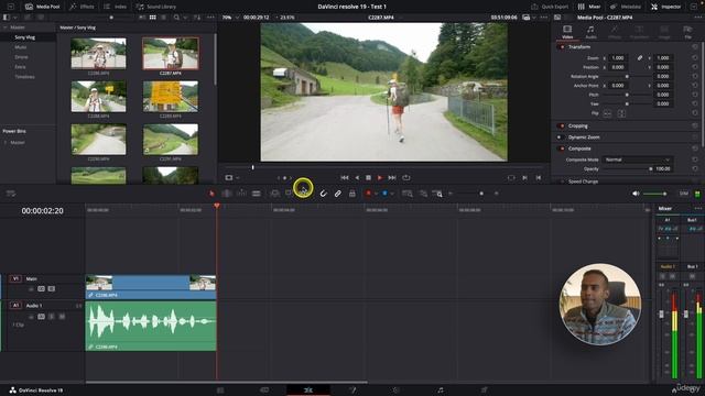 Davinci resolve - 3.4 - Cut And Trim Clips (Обучение)