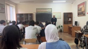 Представители отдела просвещения при Муфтияте РД провели беседу о нравственных ориентирах