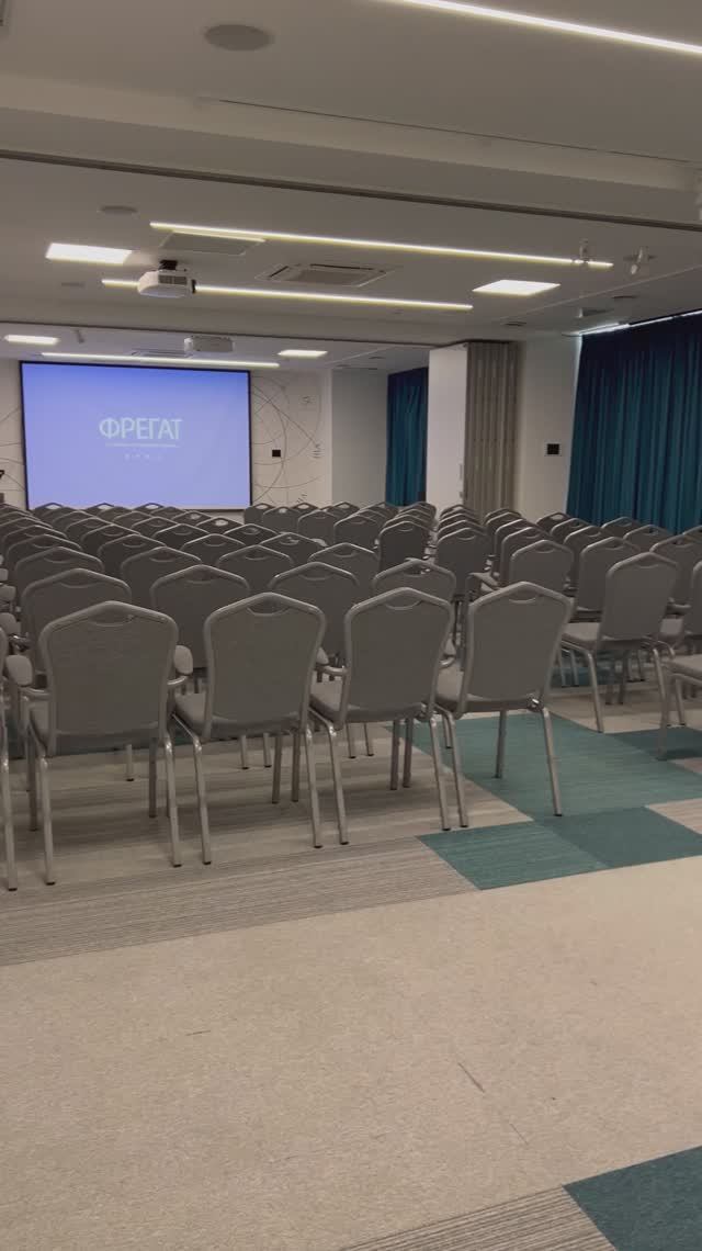 Зал 128 кв.м. Рассадка "Театр"