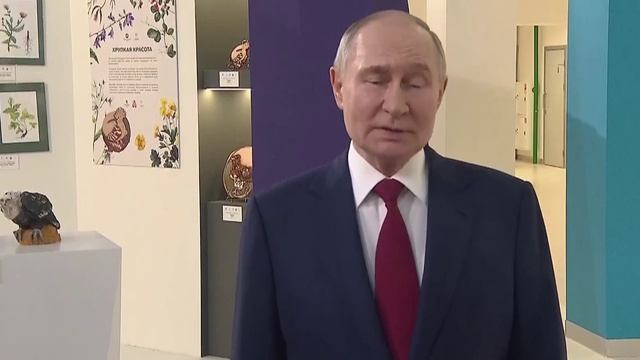 Путин после разговора с Трампом. 2025.