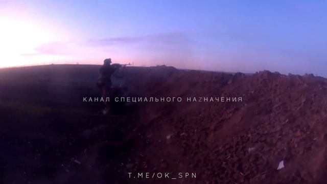 Кадры работы разведывательной группы армейского спецназа лейтенанта Игоря Суханова. Погиб 04.06.2023