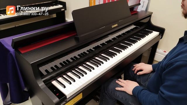 Как звучит цифровое пианино Casio Celviano AP-750BK?