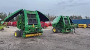 СОВРЕМЕННЫЙ пресс-подборщик | JOHN DEERE 864 и 854
