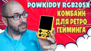 ИДЕАЛЬНЫЙ КОМБАЙН ДЛЯ РЕТРО ГЕЙМИНГА POWKIDDY RGB20SX