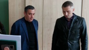 Хинштейн высказал претензии подрядчику из-за рухнувшего потолка в Новокасторенской школе