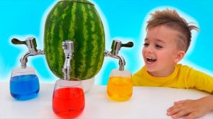 Влад и Ники помогают маме и другие интересные видео для детей!
