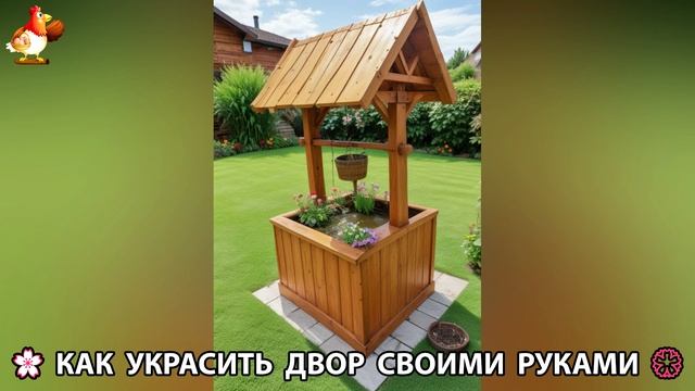 Как украсить двор дома фото идеи (529) 🏡 для дачи и сада своими руками 🌷🪻🌺💮