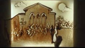 Рисунок на песке