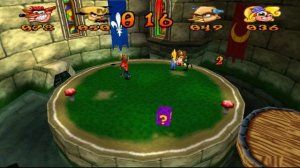 Прохождение Crash Bash (PS) #16 – Warp Room 5 – сапфировые реликты (200%)