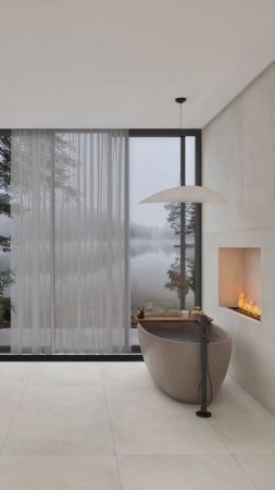 Ванна LUCE — уютный кокон, излучающий покой и безмятежность