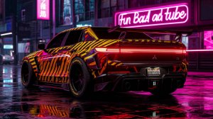 AI CAR #10
 "Neon Samurai Hyperpickup – Cyber Stance Revolution | Neo-Tokyo Future Truck"