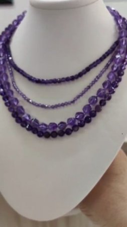 💎НОВИНКА💎РОСКОШНЫЕ ЧОКЕРЫ КОЛЬЕ С АМЕТИСТОМ💎