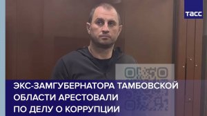 Экс-замгубернатора Тамбовской области арестовали по делу о коррупции