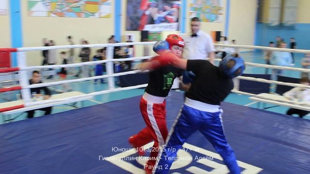 Кикбоксинг. Юниоры. Полный бой